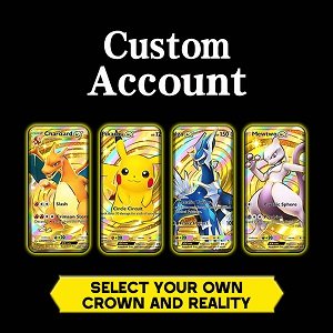 2 Crowns + 2 Reality Cards Custom Account Service